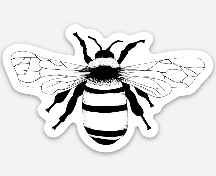 Sticker - Bee – The Hare & The Hart
