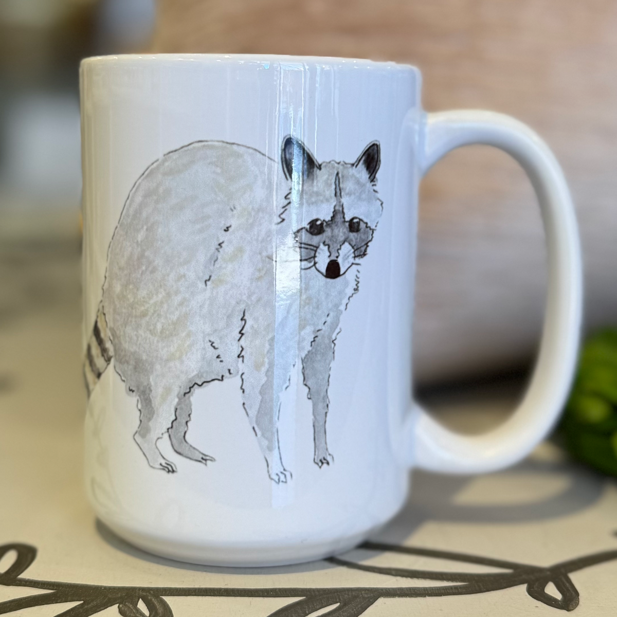 Mug - Raccoon – The Hare & The Hart