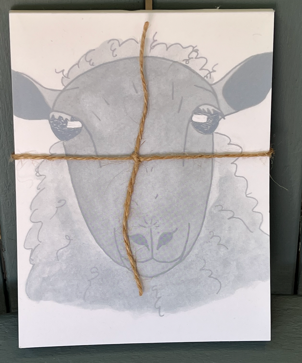 Gray Sheep Notepad – The Hare & The Hart